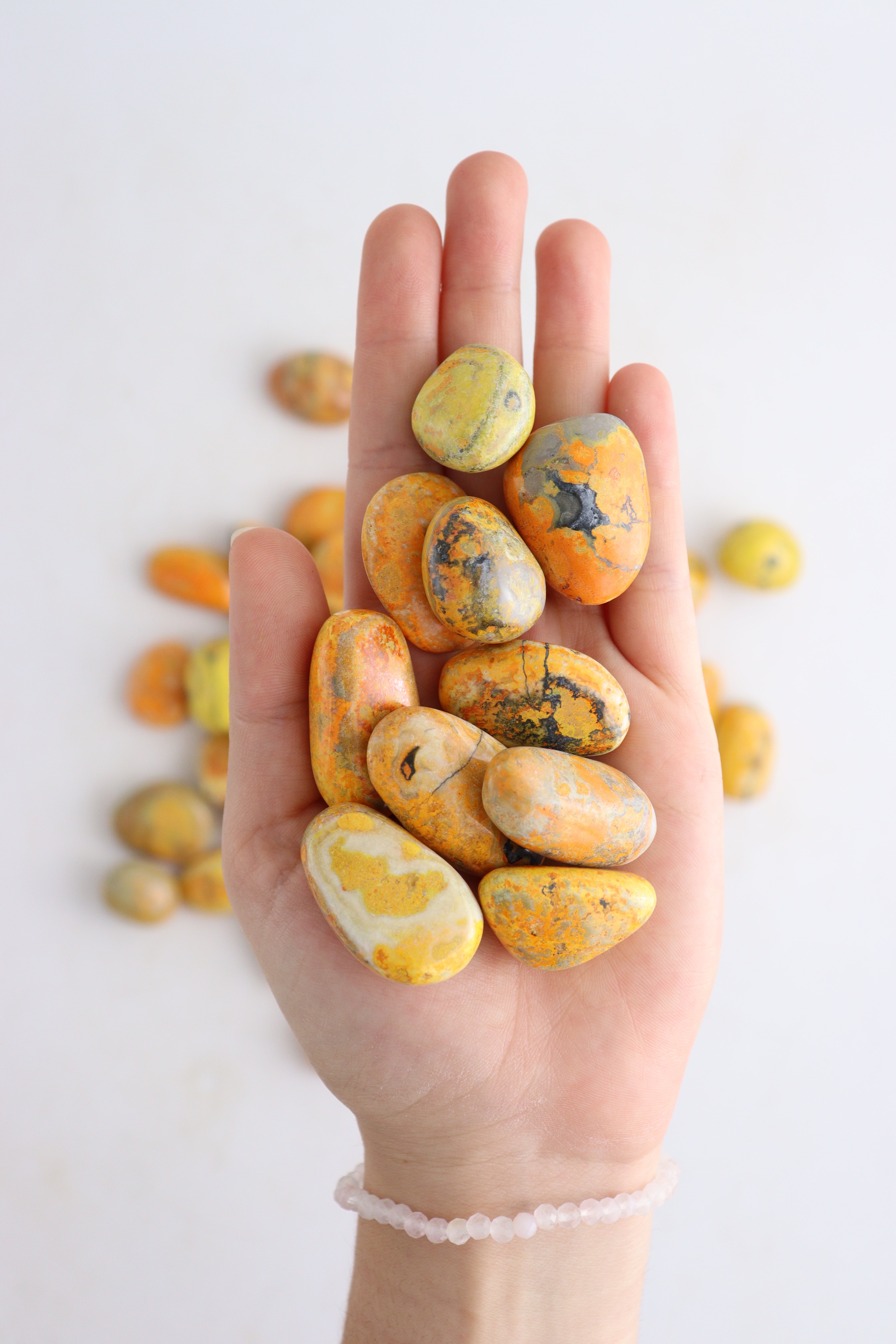 1 Kg Bumblebee Jasper Tumbles | Wholesale Crystals – Mi Esperanza Minerals