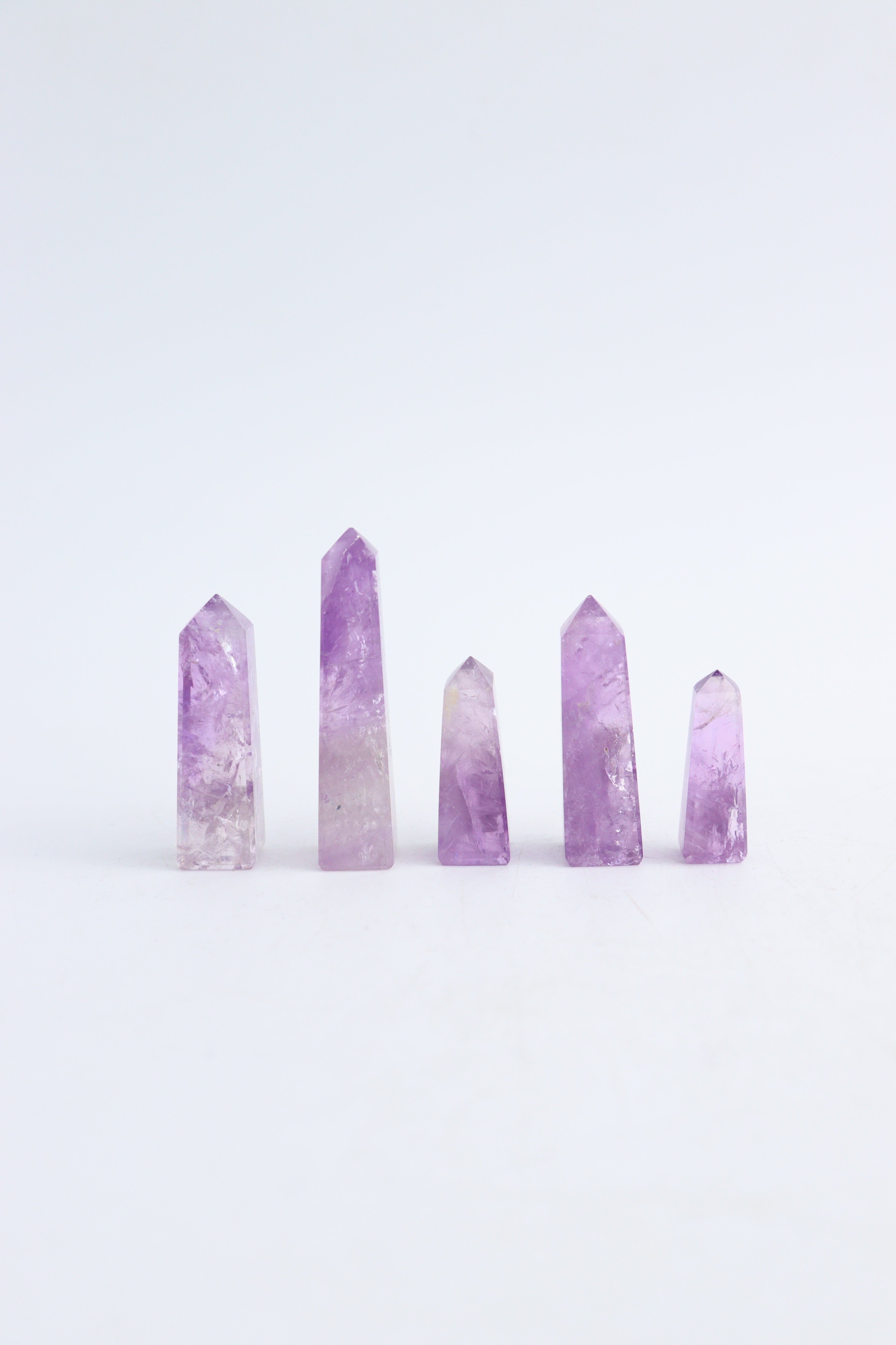Amethyst Small Towers | Wholesale Crystals Vendor – Mi Esperanza Minerals
