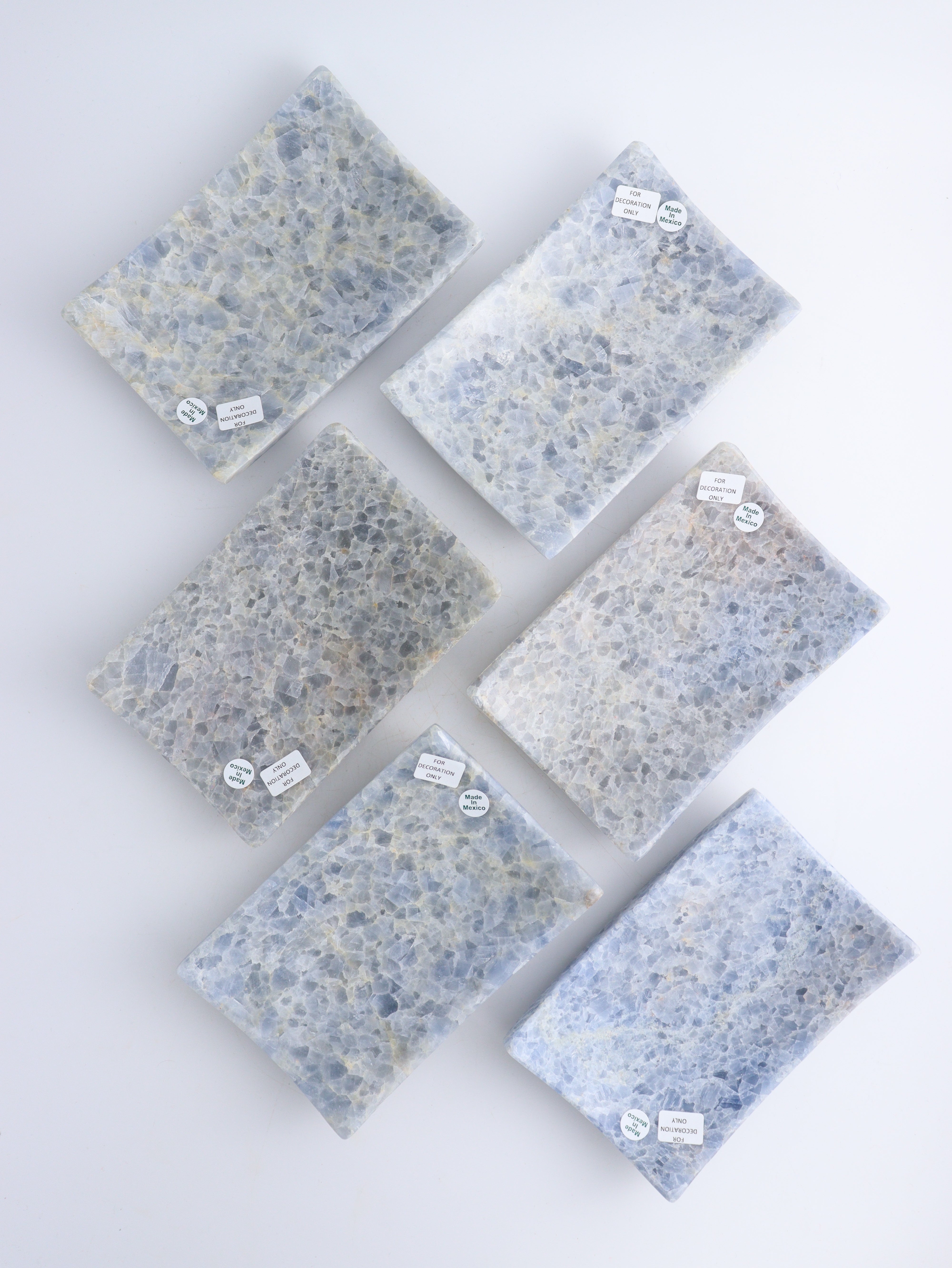 Blue Calcite Plates | Wholesale Crystals Vendor – Mi Esperanza Minerals