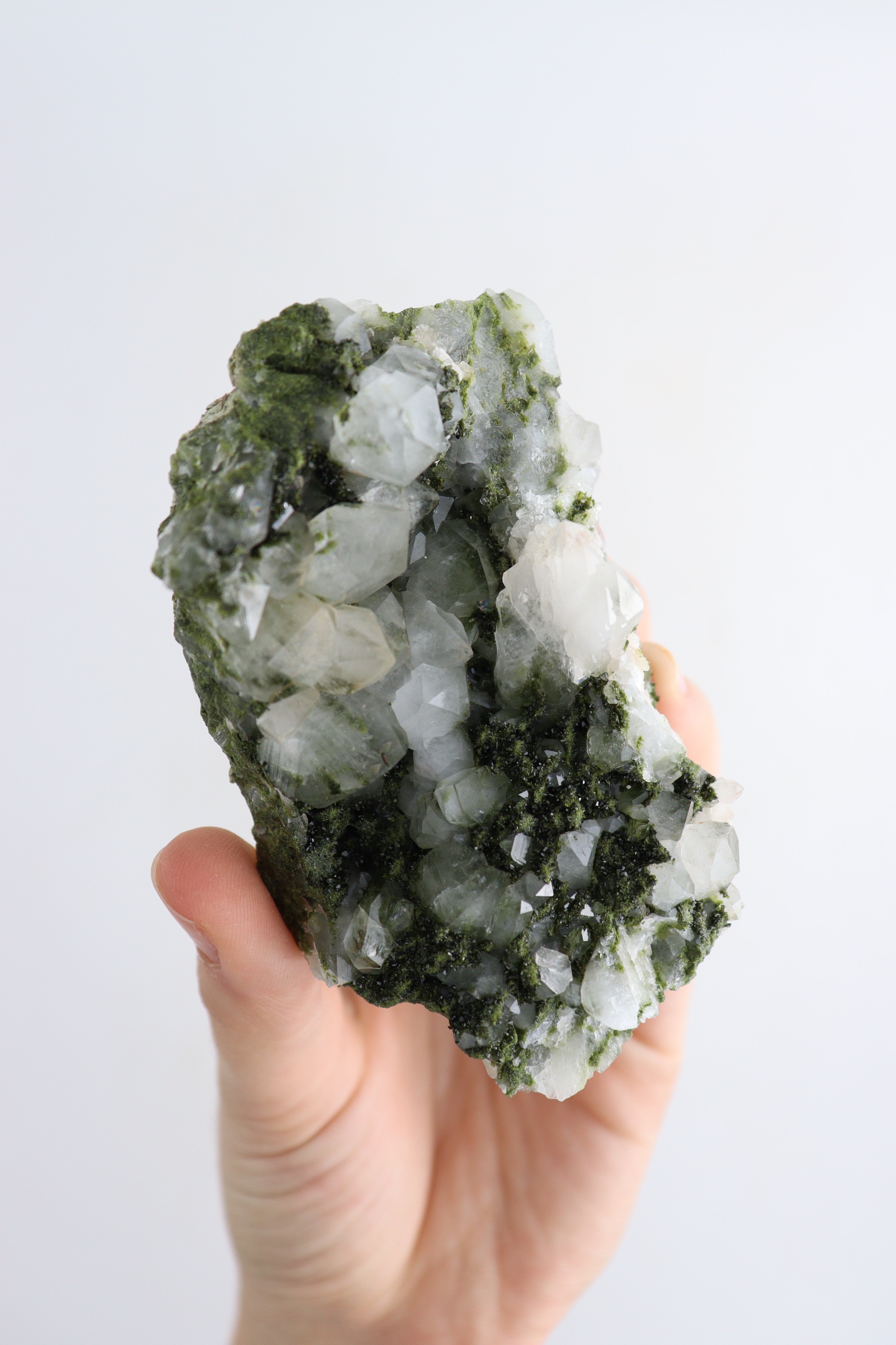 Epidote Cluster Flat | Wholesale Crystals Vendor – Mi Esperanza Minerals