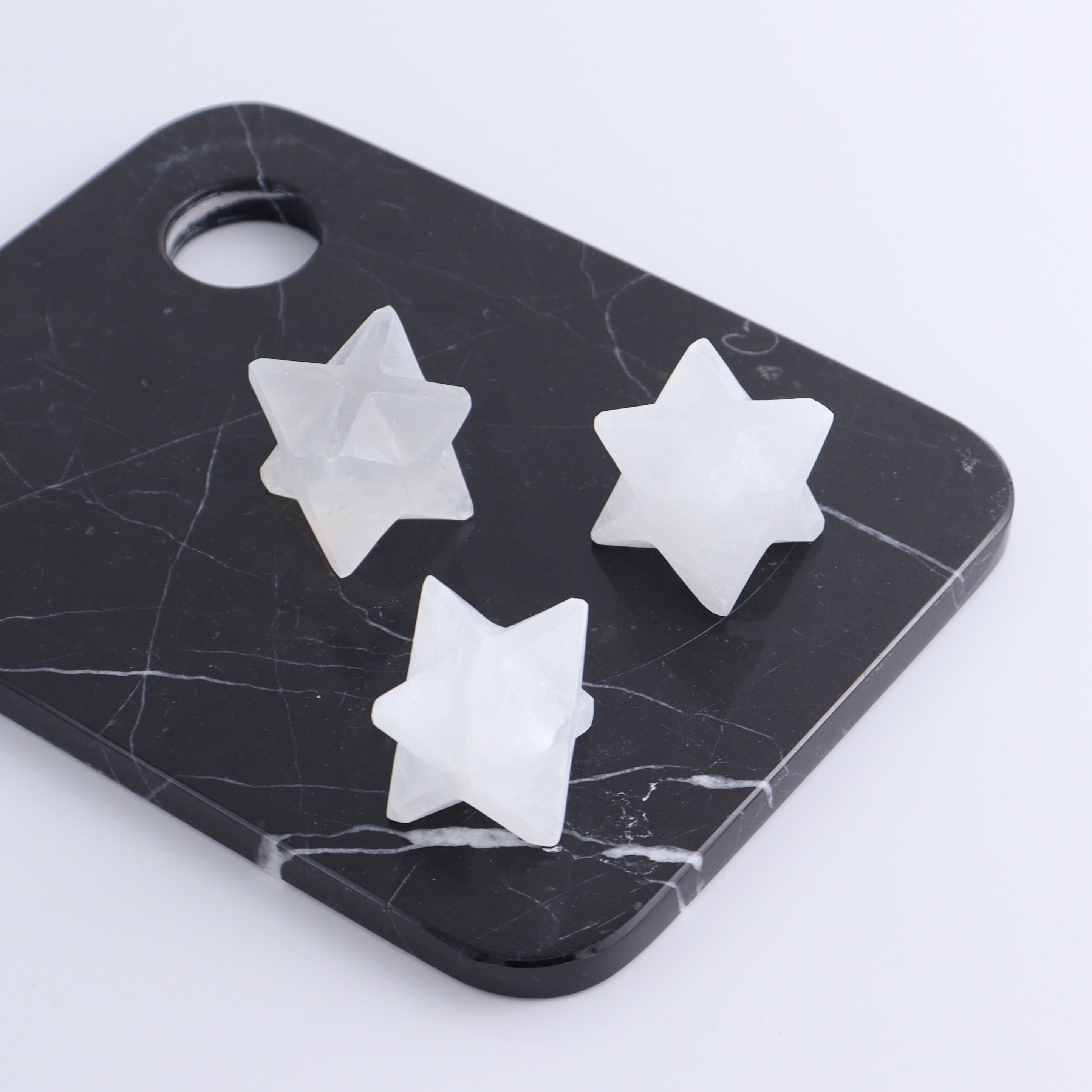 One Selenite/satin Spar Star Star | Wholesale Crystals – Mi Esperanza ...