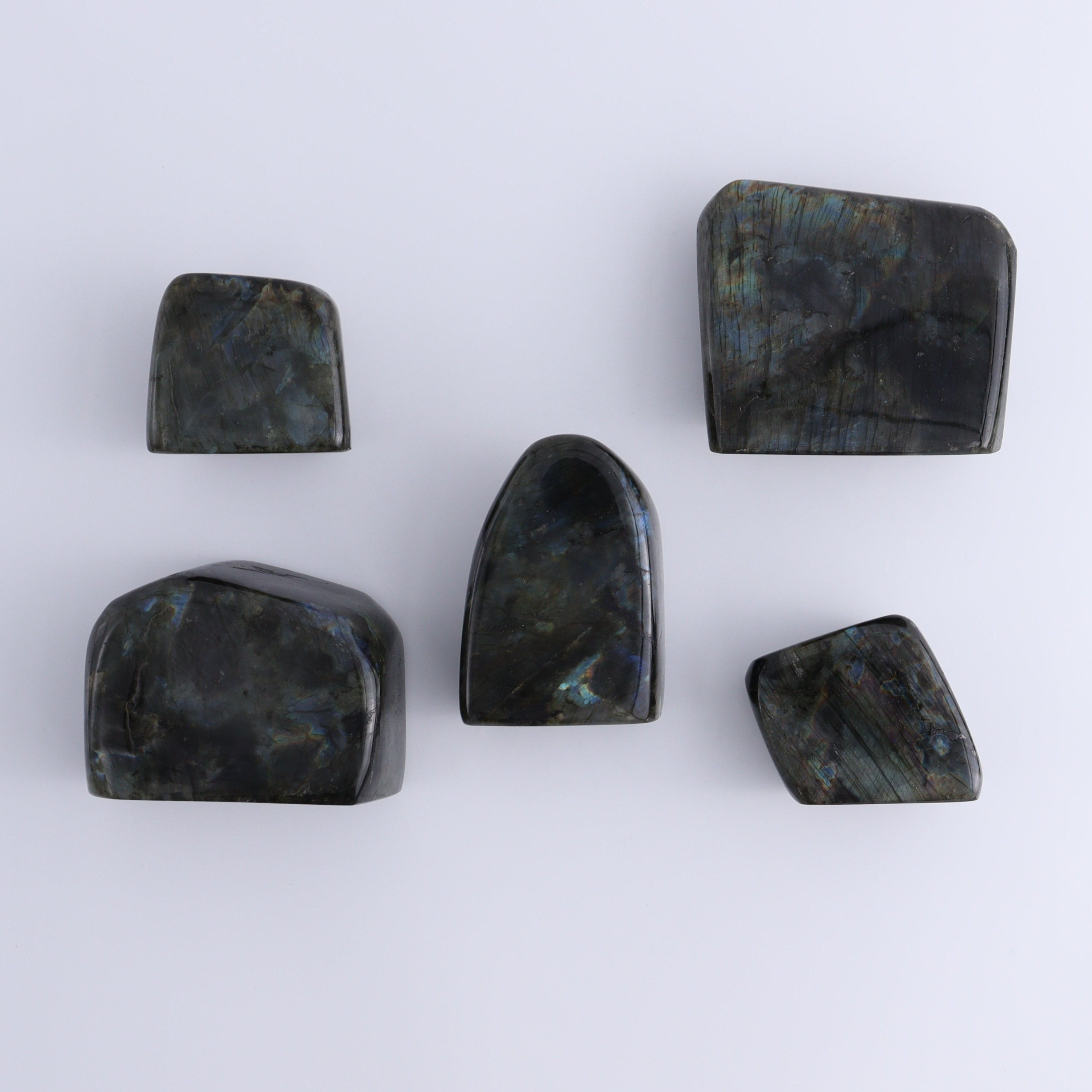 Labradorite Freeform Set of 5 – Mi Esperanza Minerals