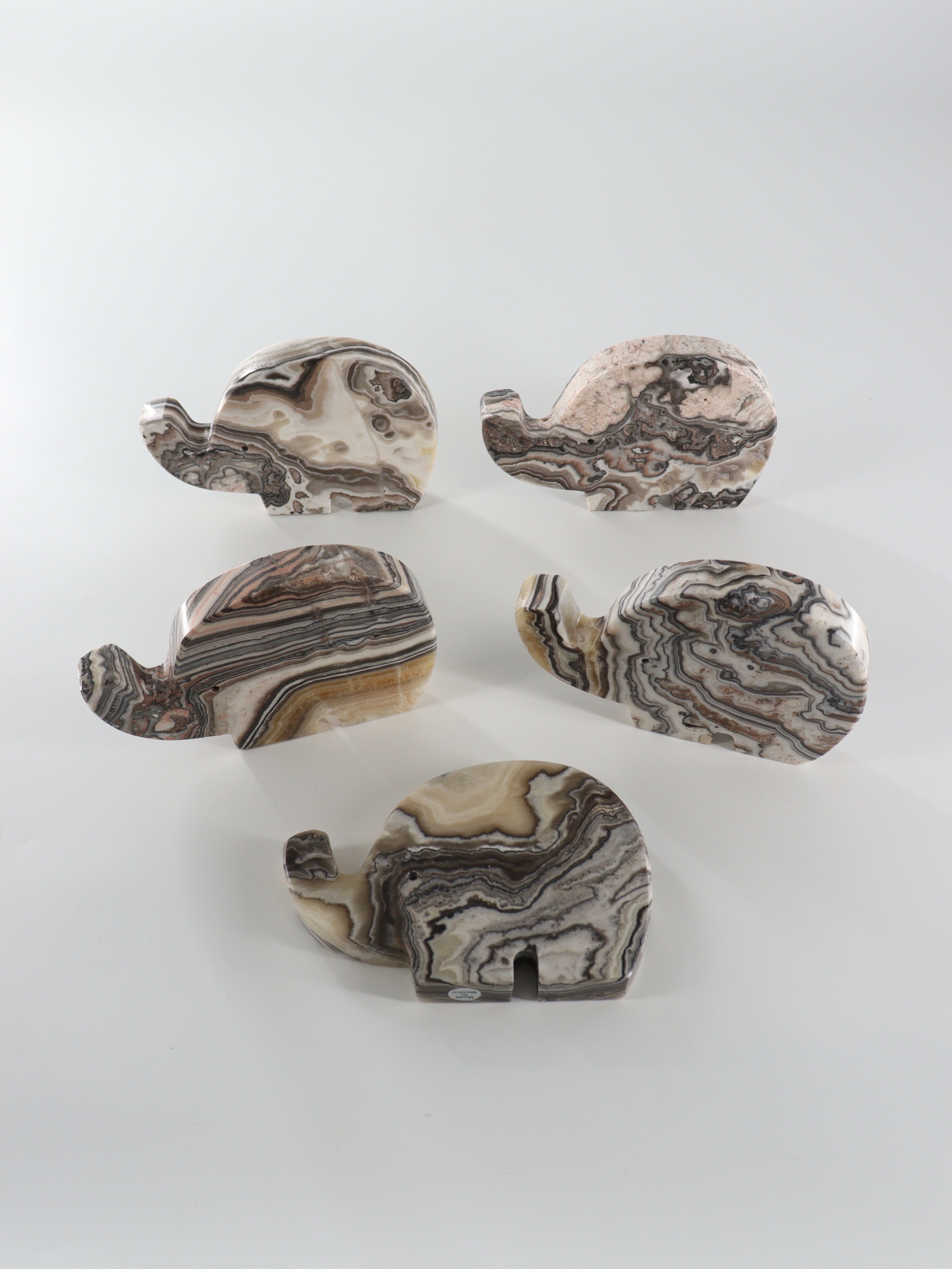 Onyx Animal Carving Set of 5 | Wholesale Crystals – Mi Esperanza Minerals