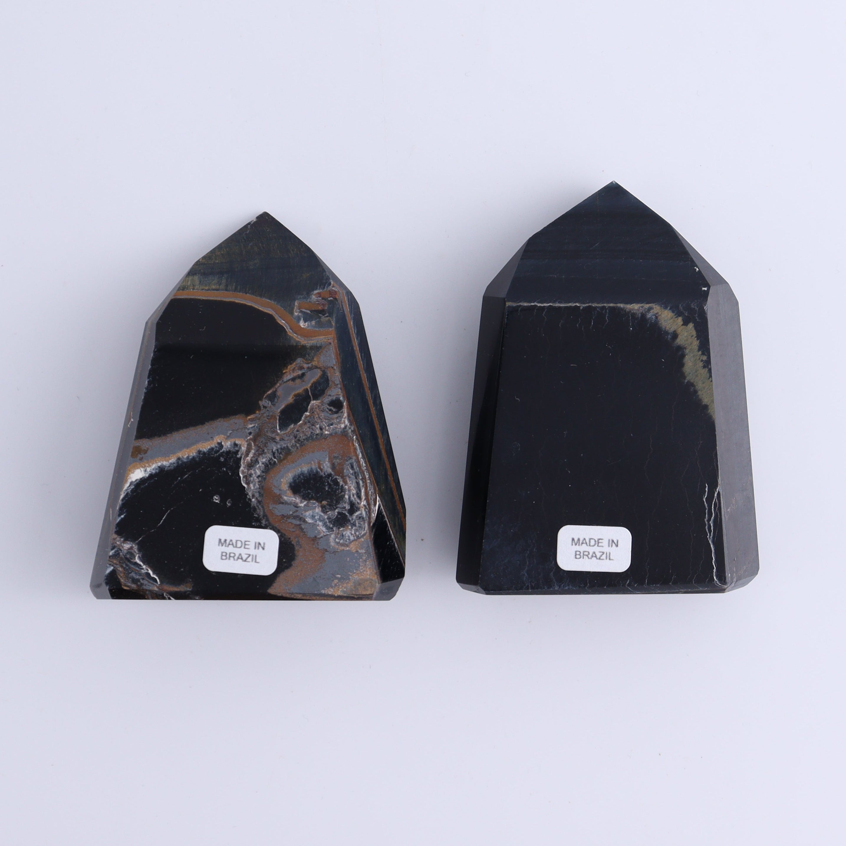 Blue Tiger Eye Towers Set of 6 – Mi Esperanza Minerals