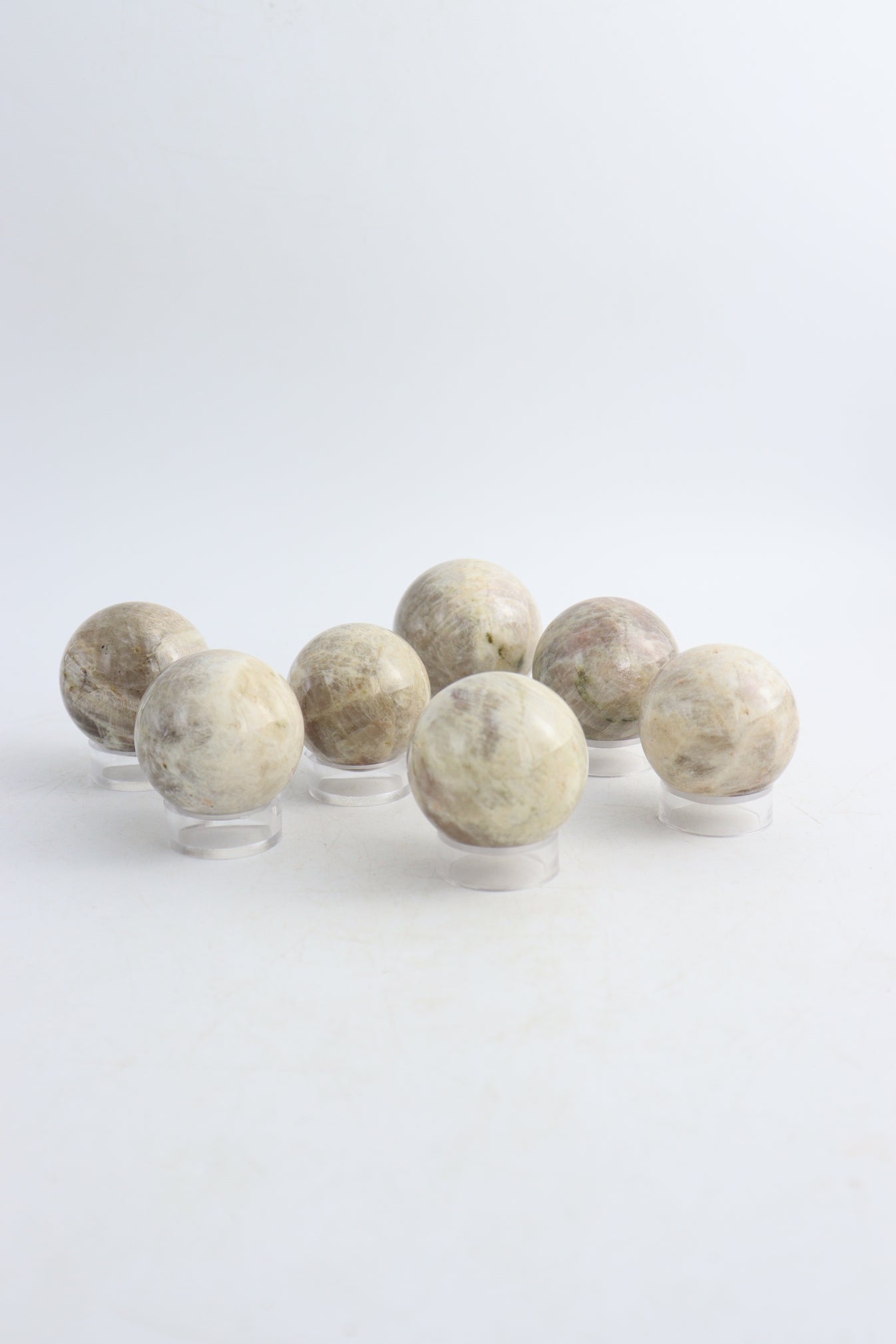Moonstone Spheres – Mi Esperanza Minerals