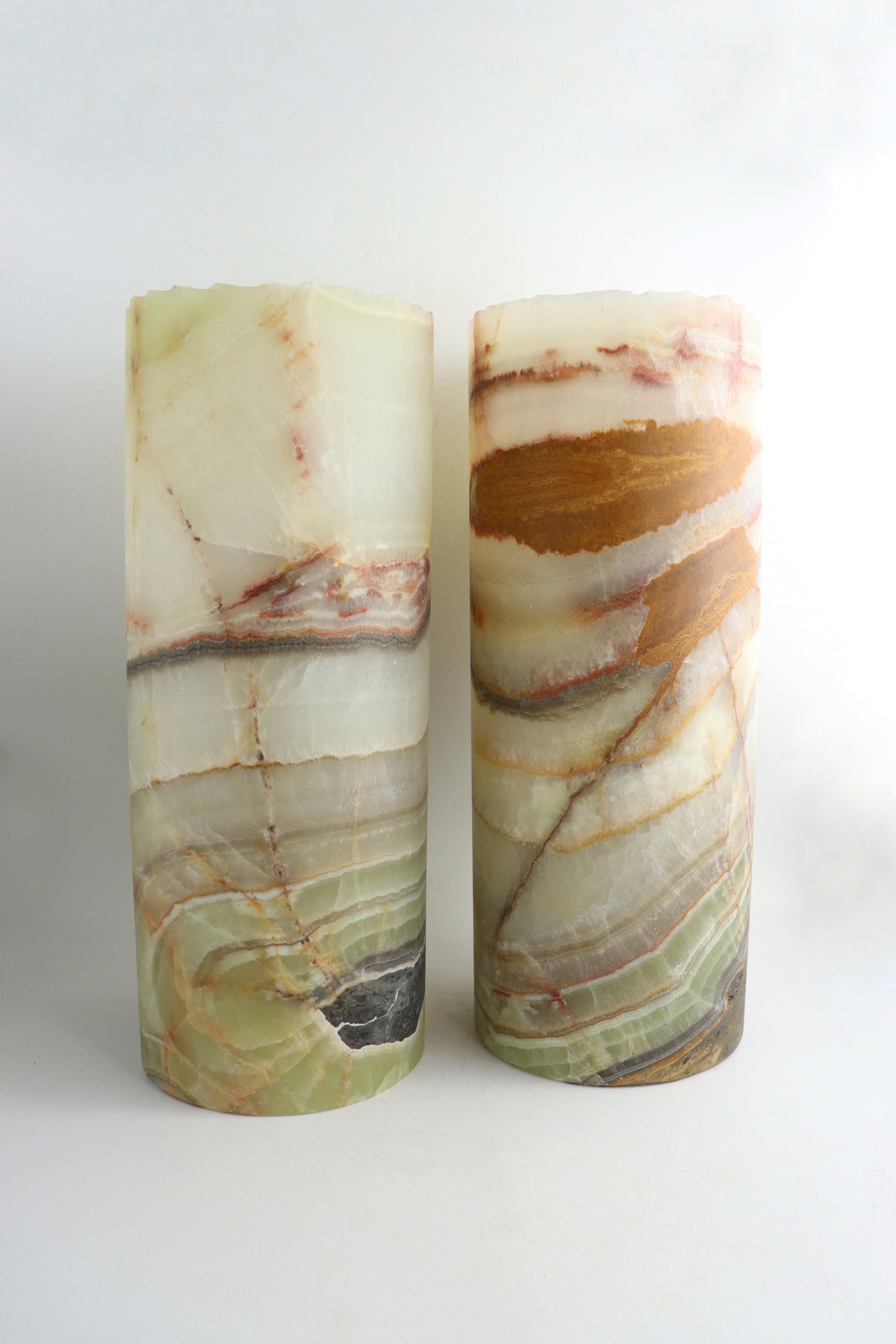 Onyx Lamps Set of 2 | Wholesale Crystals Vendor – Mi Esperanza Minerals