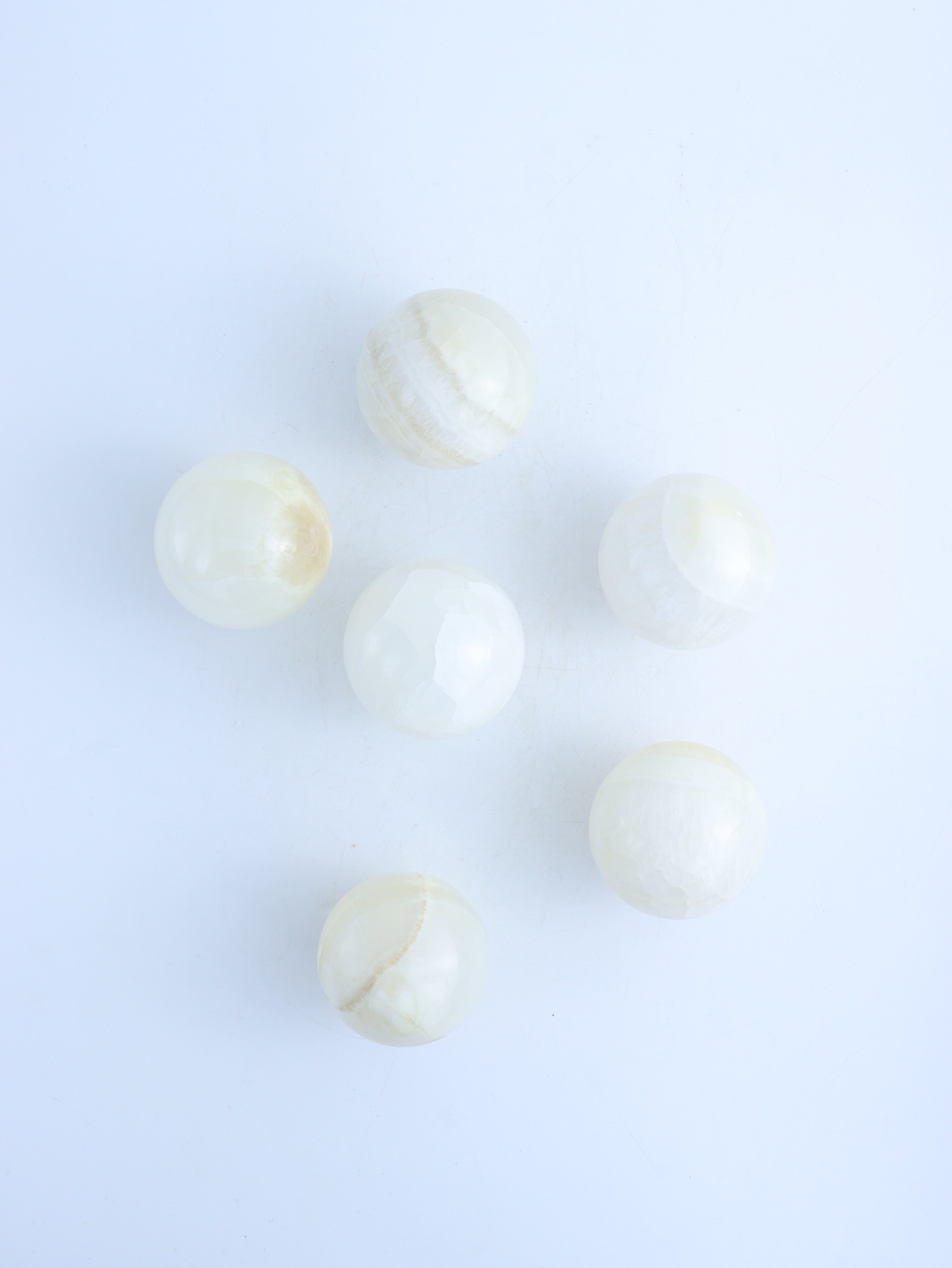 Onyx Spheres (Set of 6) – Mi Esperanza Minerals