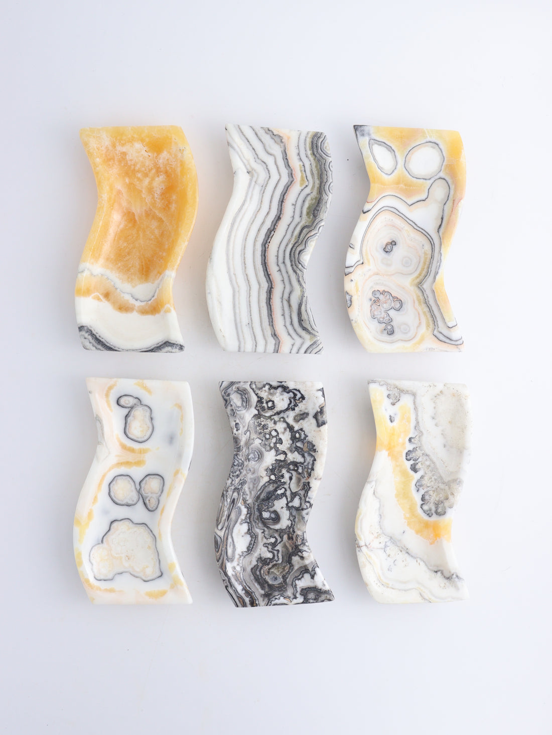 Onyx Wavy Plates | Wholesale Crystals Vendor – Mi Esperanza Minerals