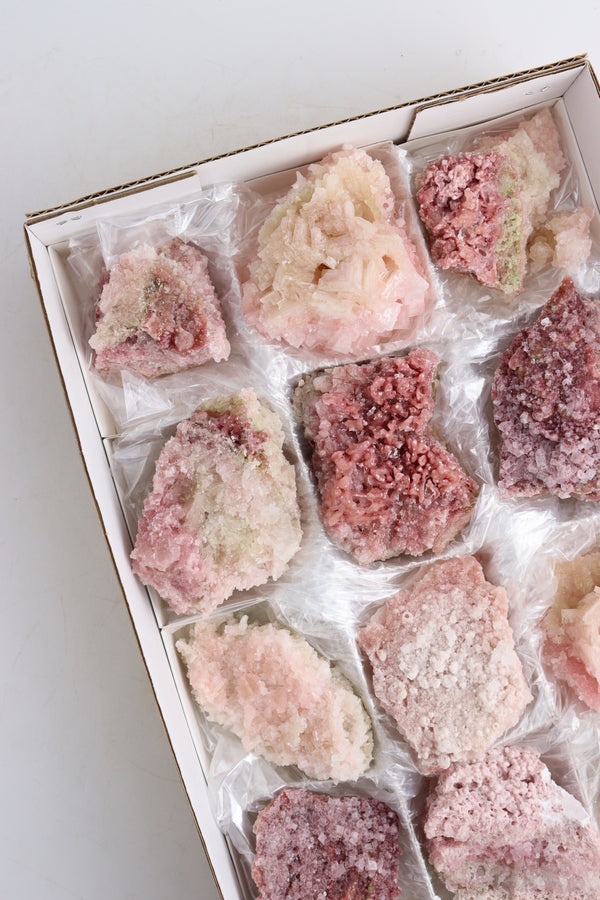 Pink Halite Cluster Flat | Wholesale Crystals Vendor – Mi Esperanza ...