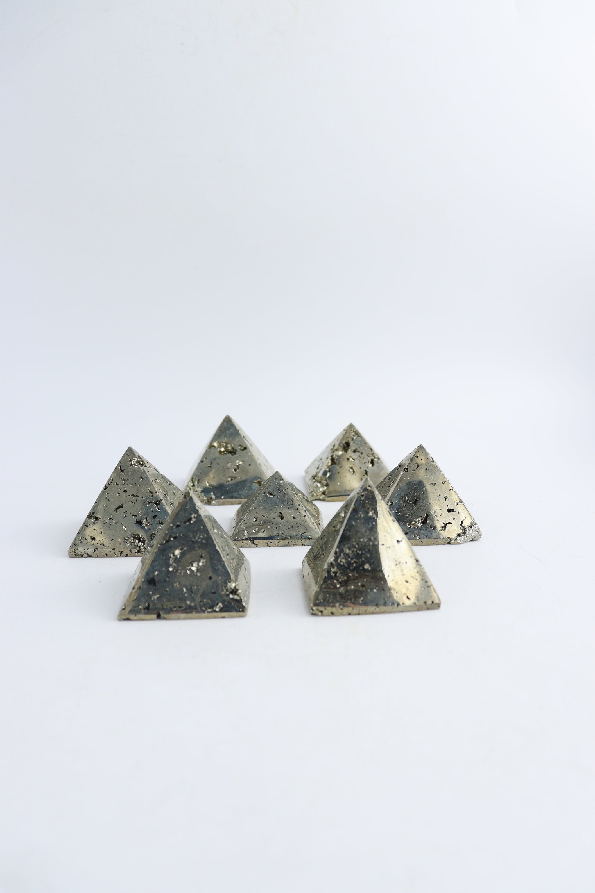Pyrite Pyramids | Wholesale Crystals Vendor – Mi Esperanza Minerals