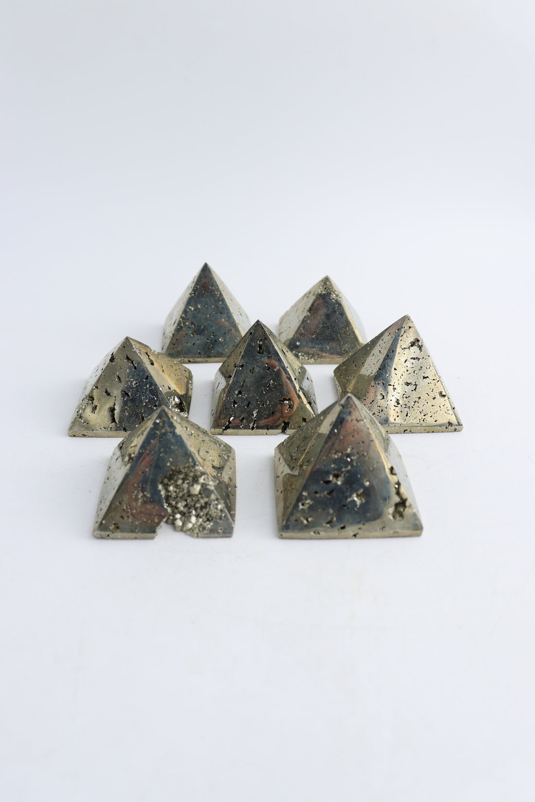 Pyrite Pyramids | Wholesale Crystals Vendor – Mi Esperanza Minerals