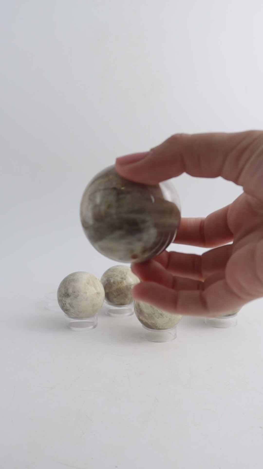 Moonstone Spheres – Mi Esperanza Minerals