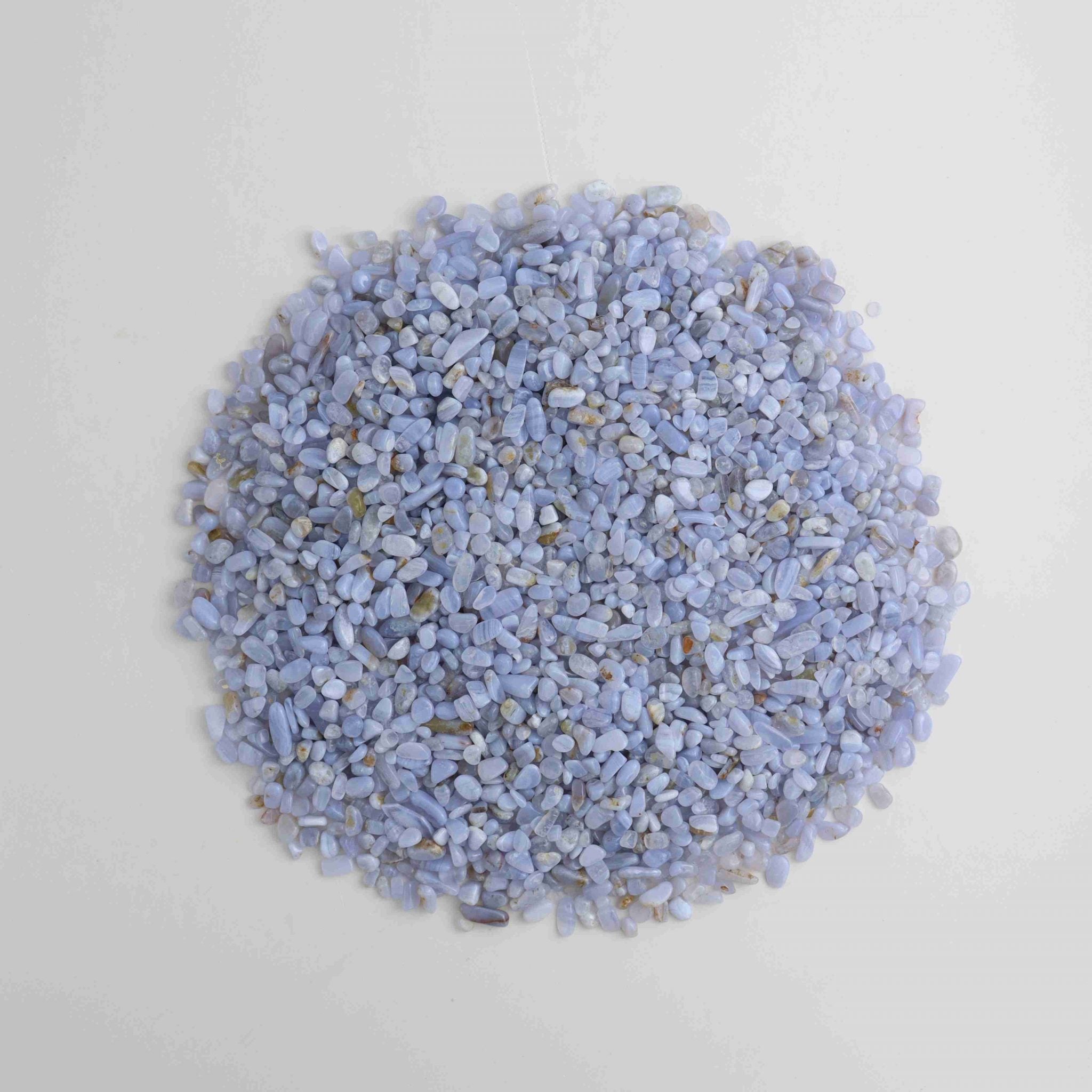 1kg Blue Lace Agate Chips | Wholesale Crystals Vendor – Mi Esperanza ...