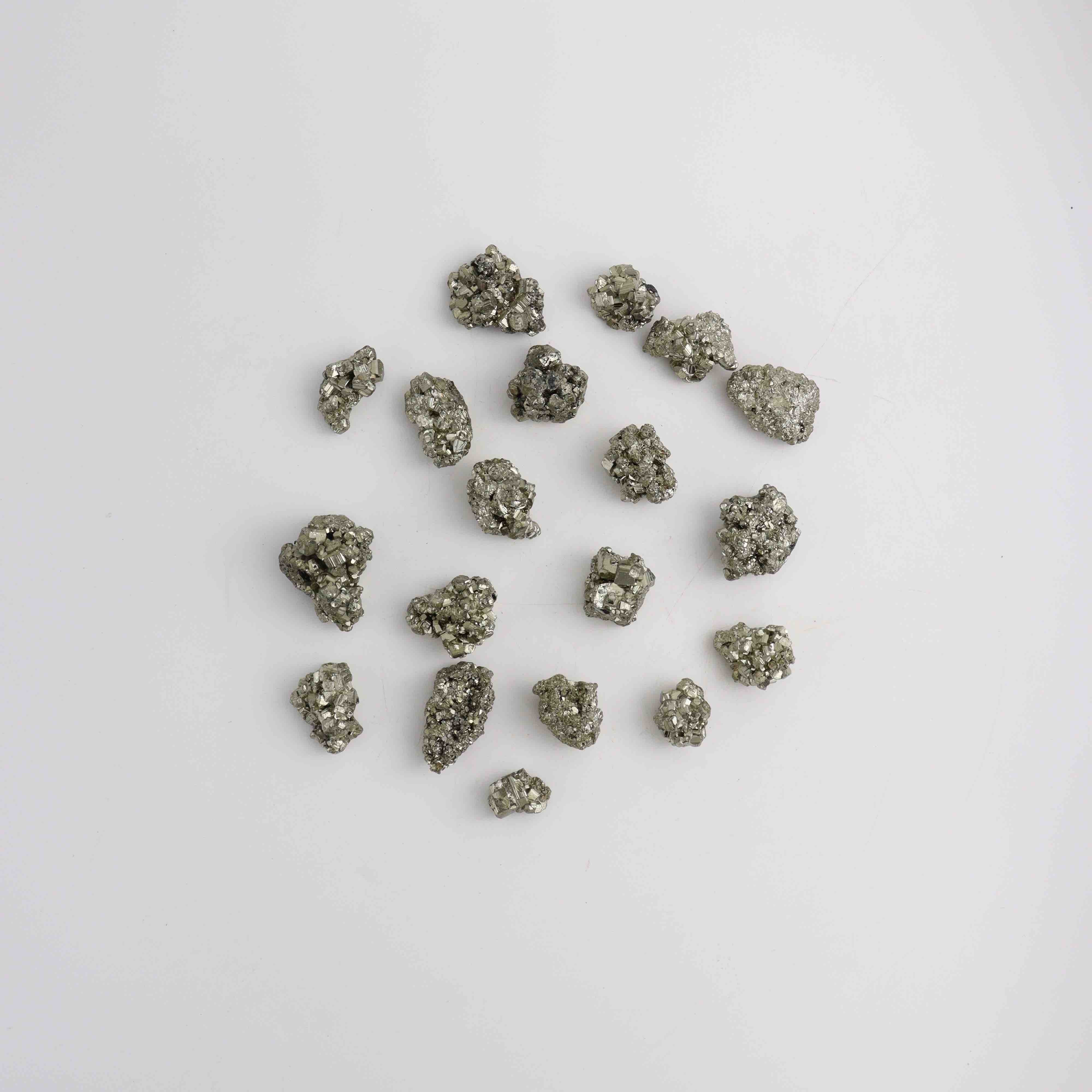 500g Mini Pyrite Clusters | Wholesale Crystals Vendor – Mi Esperanza ...