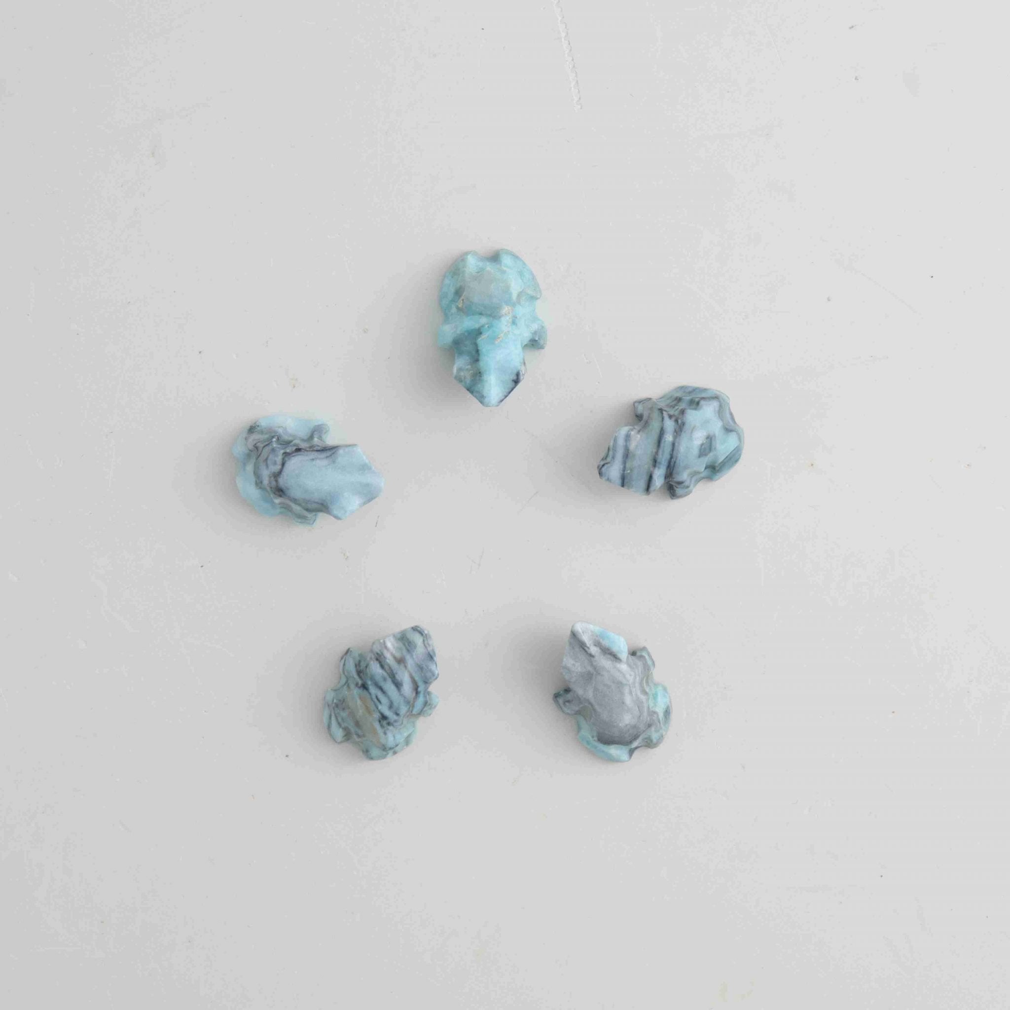 ONE Blue Marble Mini Frog – Mi Esperanza Minerals