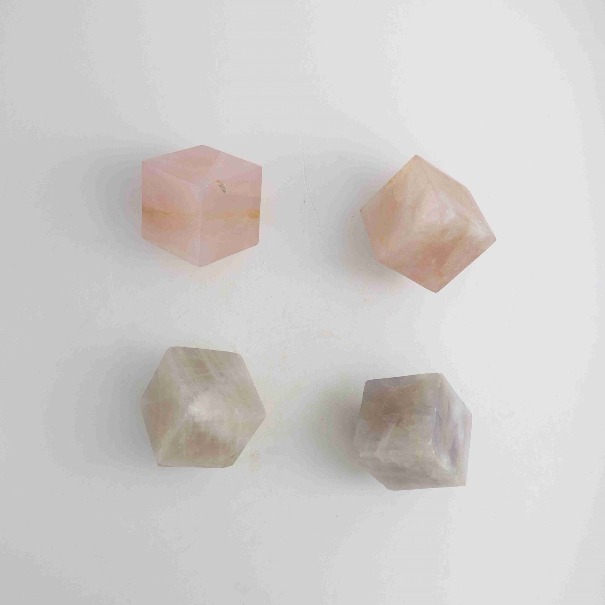 Blue Rose Quartz Standing Cubes | Wholesale Crystals – Mi Esperanza ...