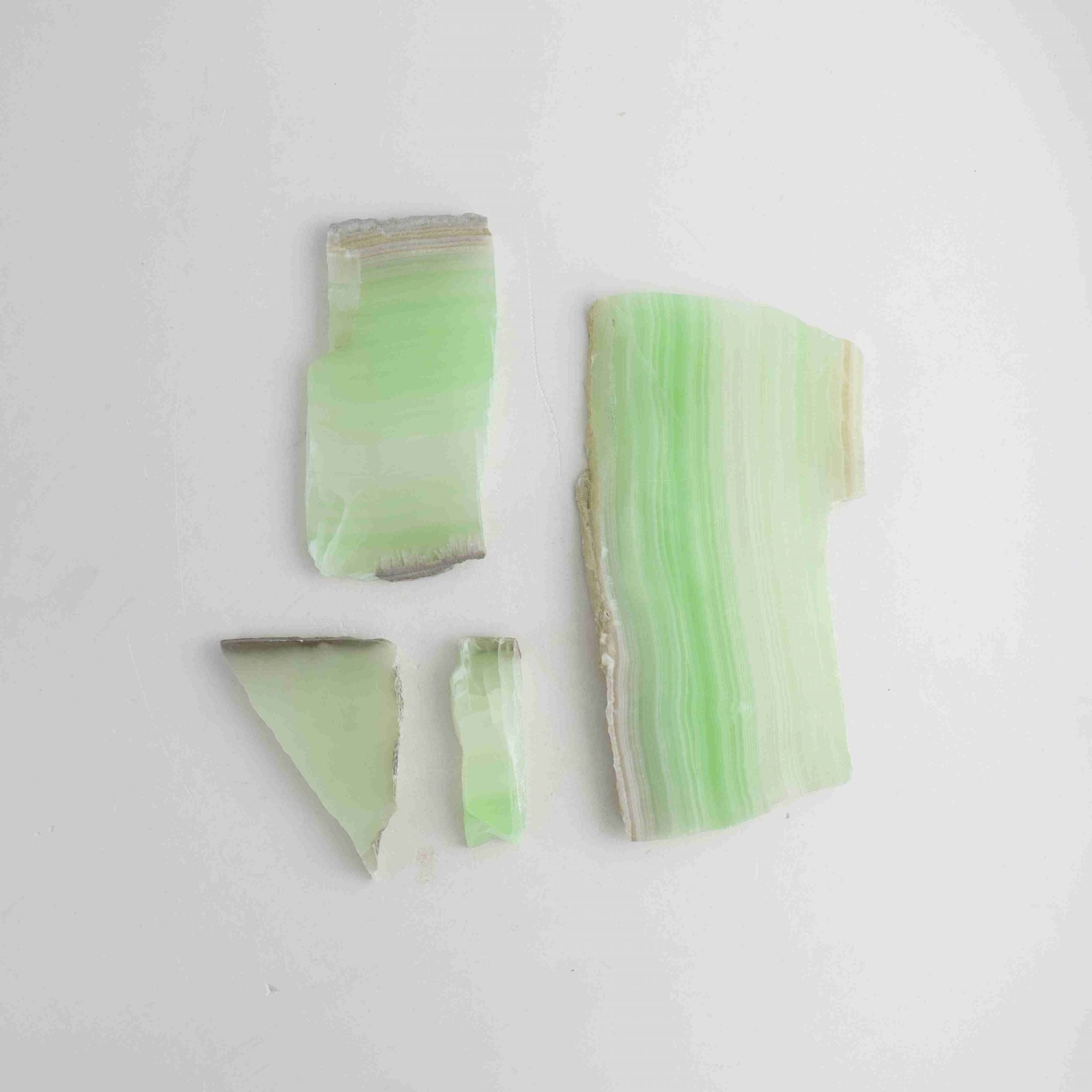 Green Calcite Slabs | Wholesale Crystals Vendor – Mi Esperanza Minerals