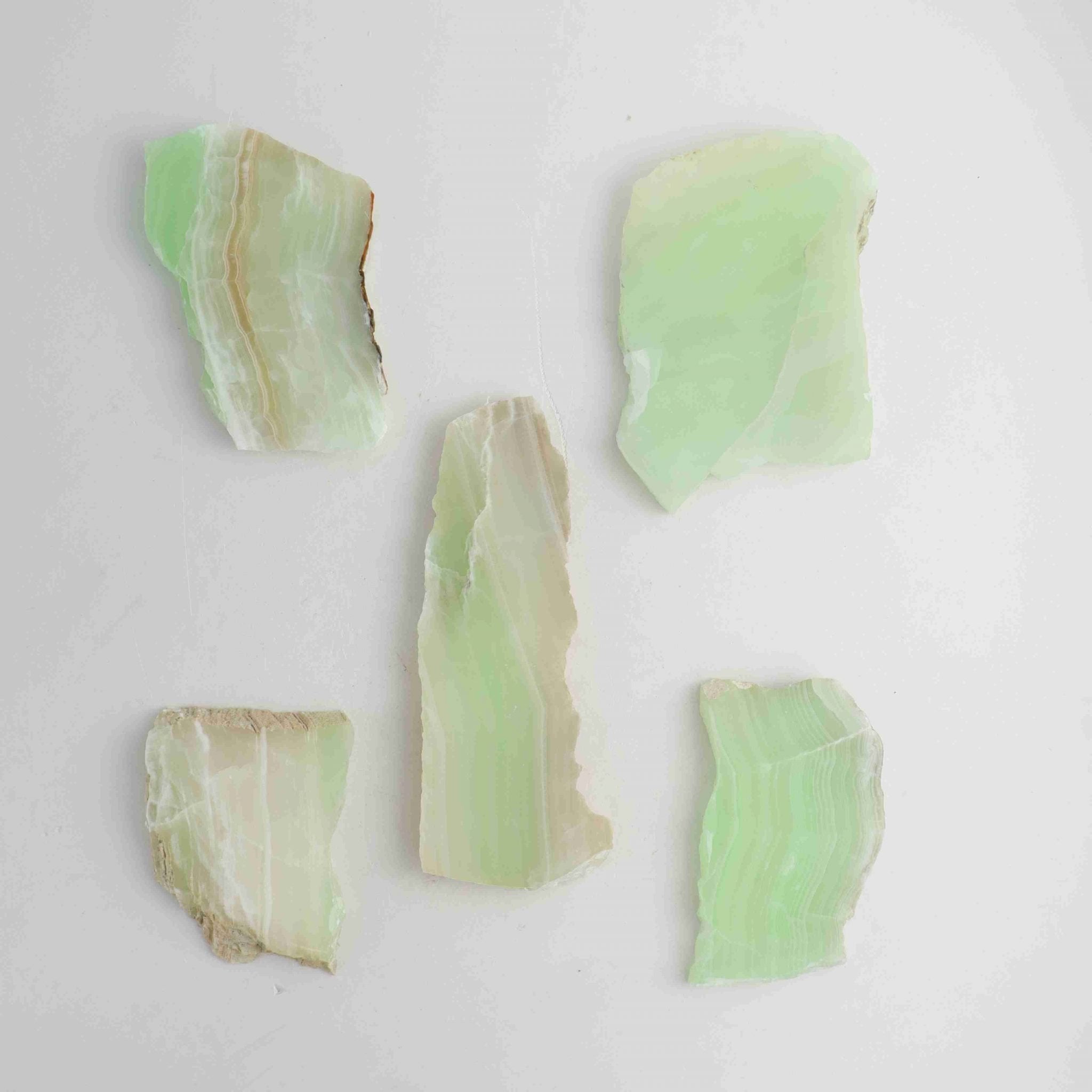 Green Calcite Slabs | Wholesale Crystals Vendor – Mi Esperanza Minerals
