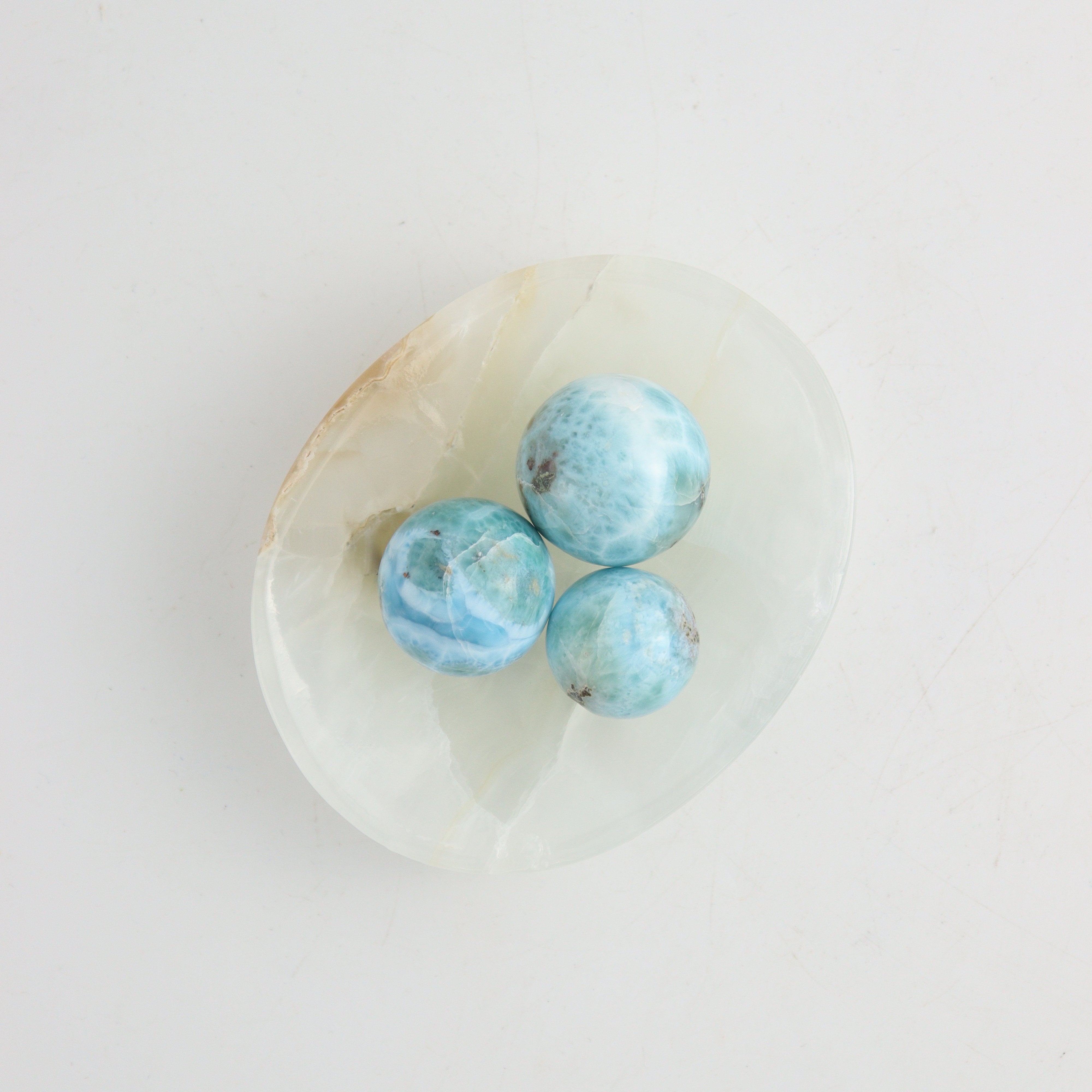 Larimar Mini Spheres | Wholesale Crystals Vendor – Mi Esperanza Minerals