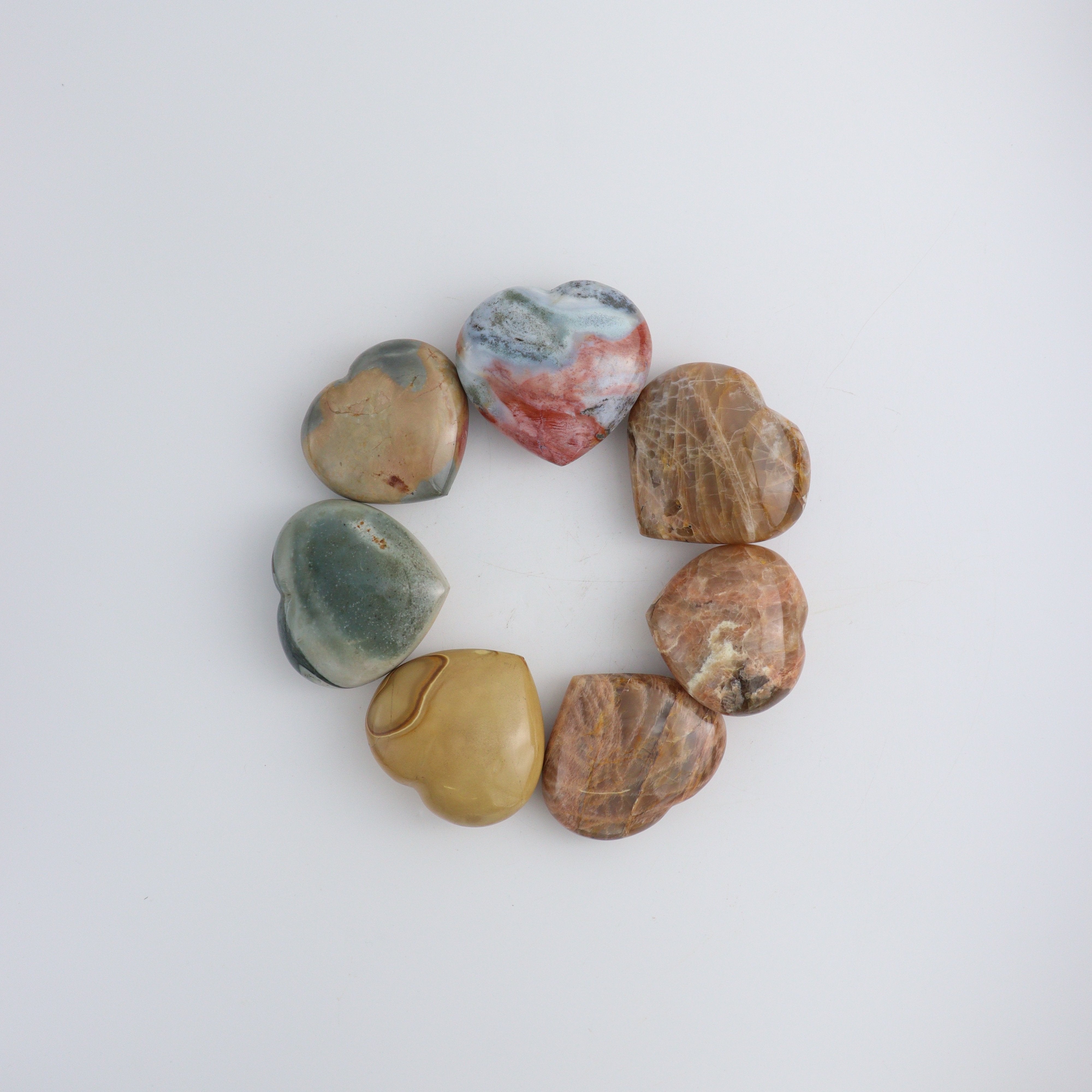 Mixed Heart Set | Wholesale Crystals Vendor – Mi Esperanza Minerals