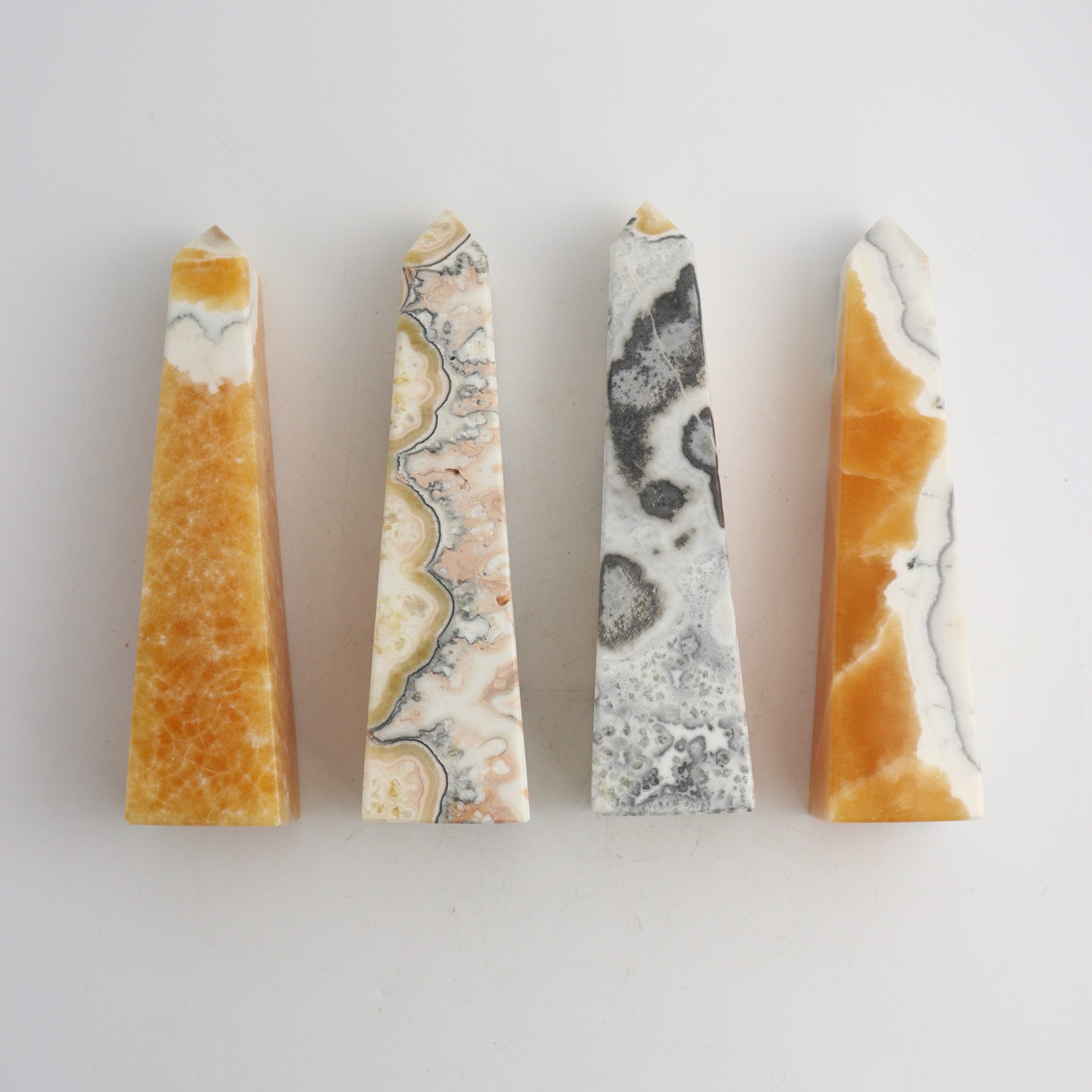Mixed Onyx Towers | Wholesale Crystals Vendor – Mi Esperanza Minerals