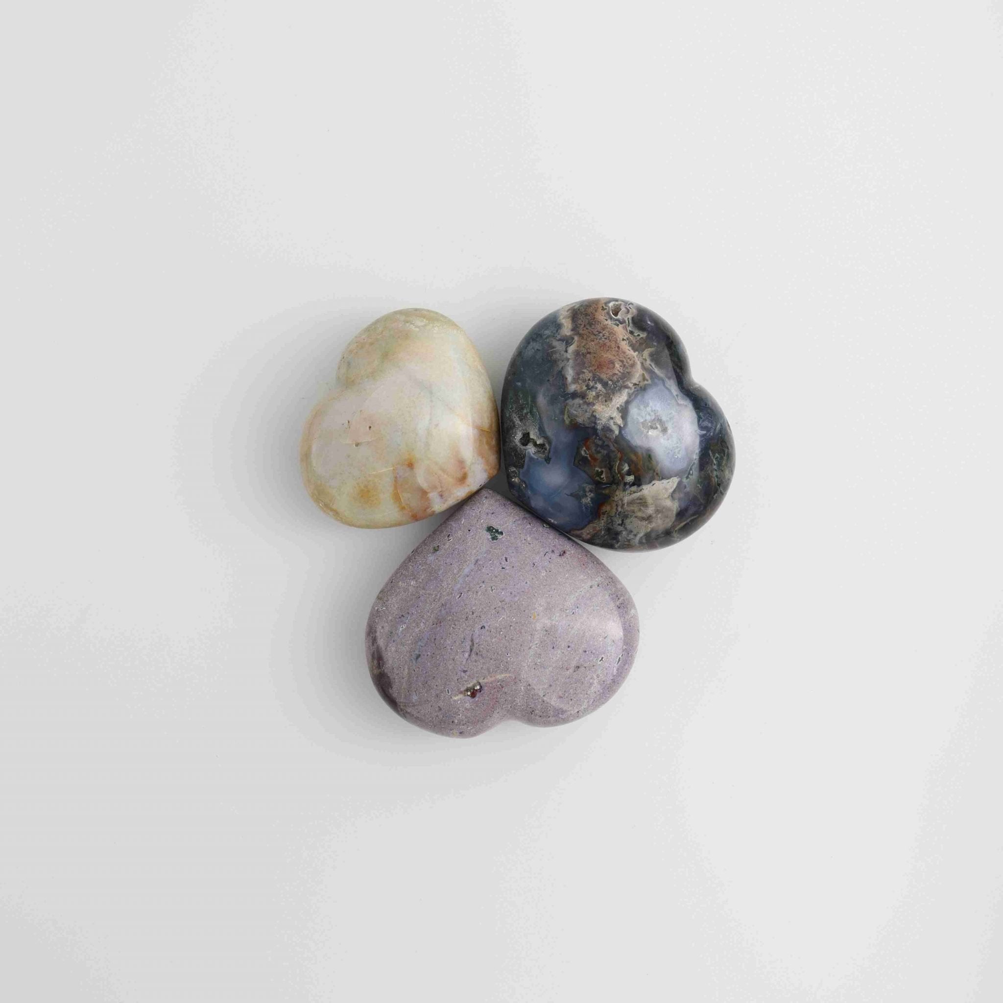 Ocean Jasper Hearts | Wholesale Crystals Vendor – Mi Esperanza Minerals