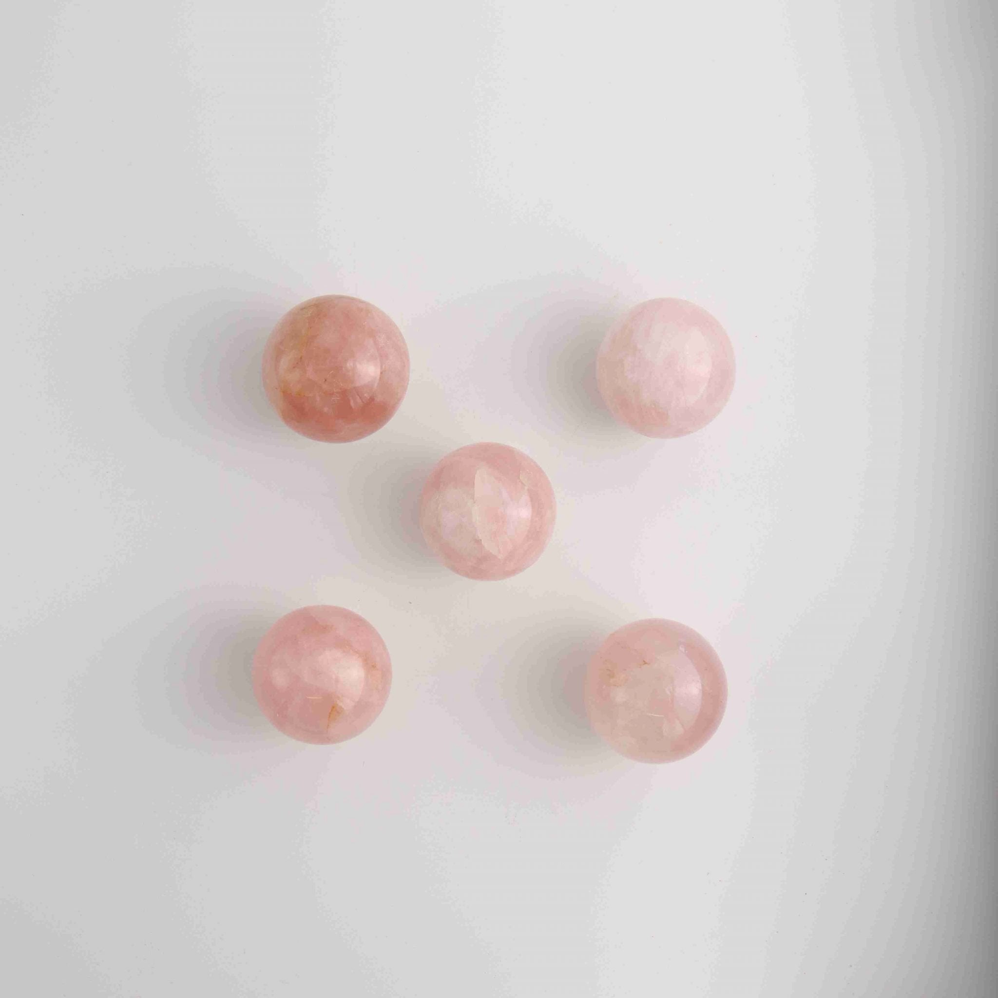 Wholesale Rose Quartz Spheres – Mi Esperanza Minerals